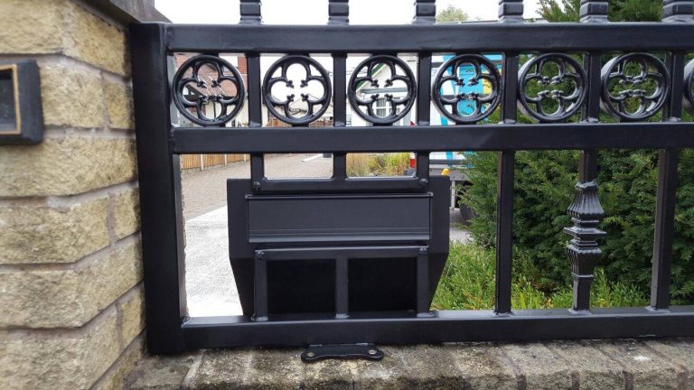 bespoke steel letter box – Steelcraft Gates Ltd
